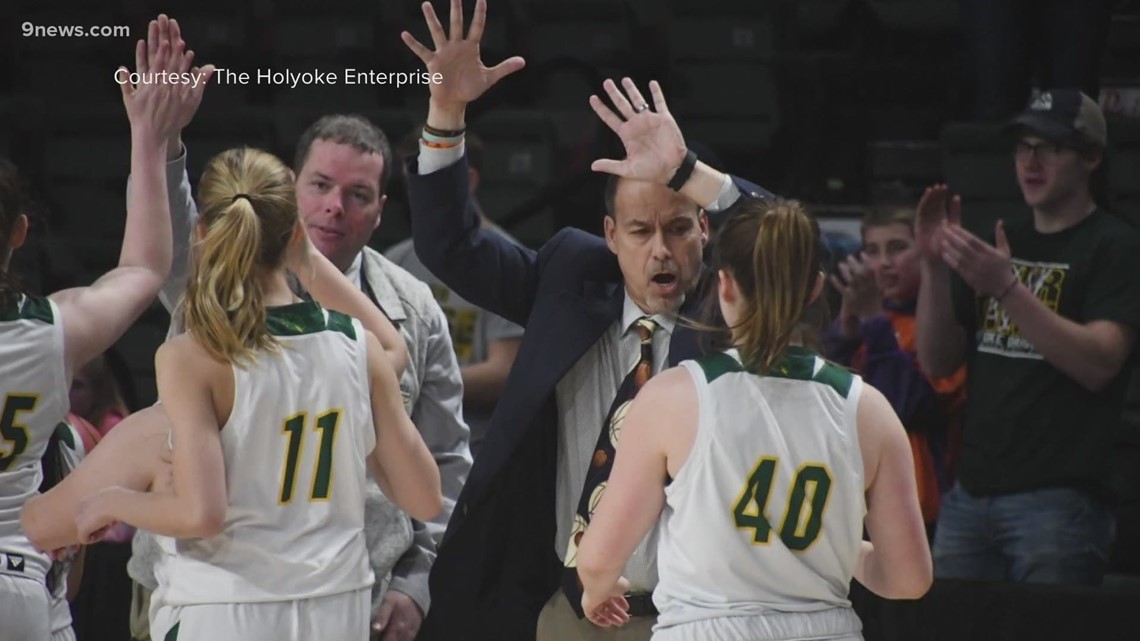 Holyoke team sends message of hope after coach's loss | 9news.com