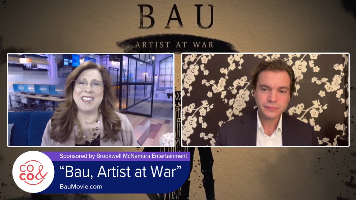 Chatting with Emile Hirsch - Star of 'Bau, Artist at War' | 9news.com
