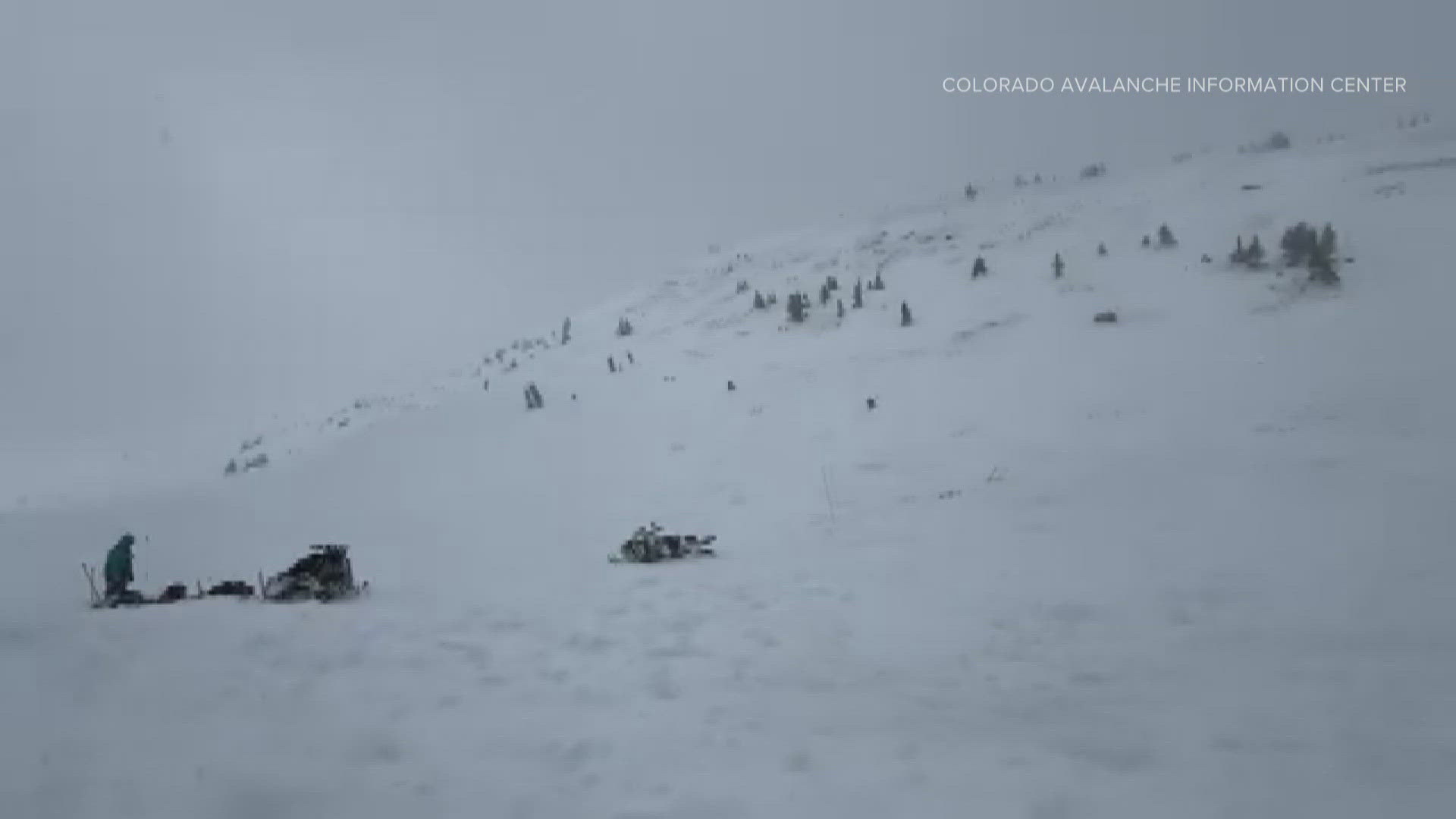 Snowmobiler rescued after being buried in avalanche for an hour | 9news.com