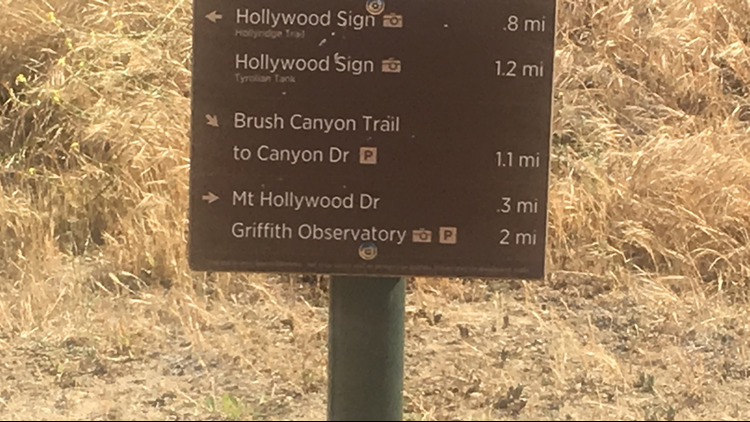 An epic hike to the Hollywood sign and original bat cave | 9news.com