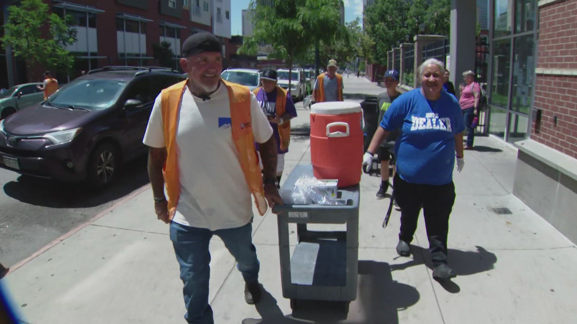 Denver group offers help to unhoused in near-record-breaking heat ...