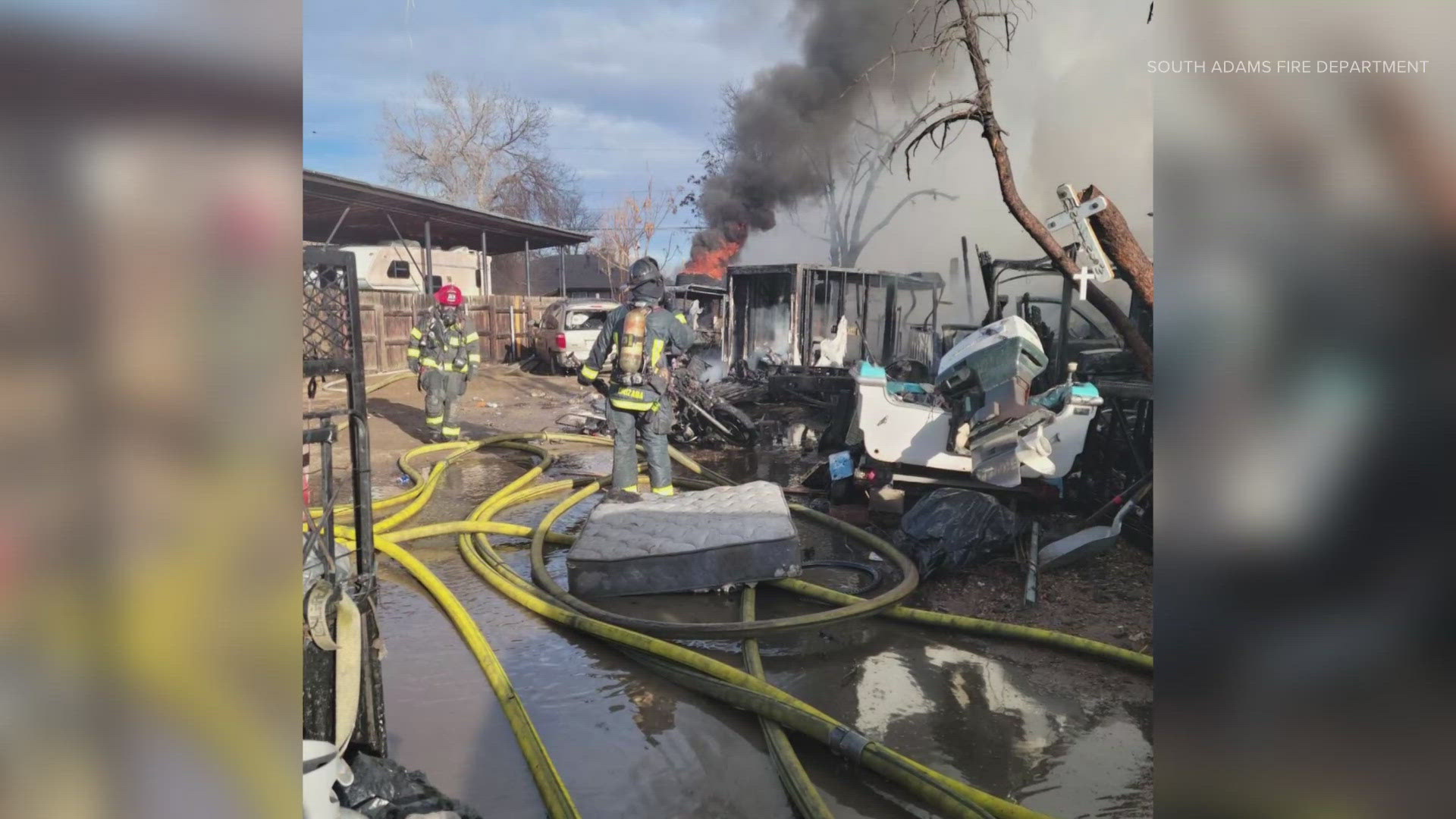 Early morning fire displaces residents in Commerce City | 9news.com