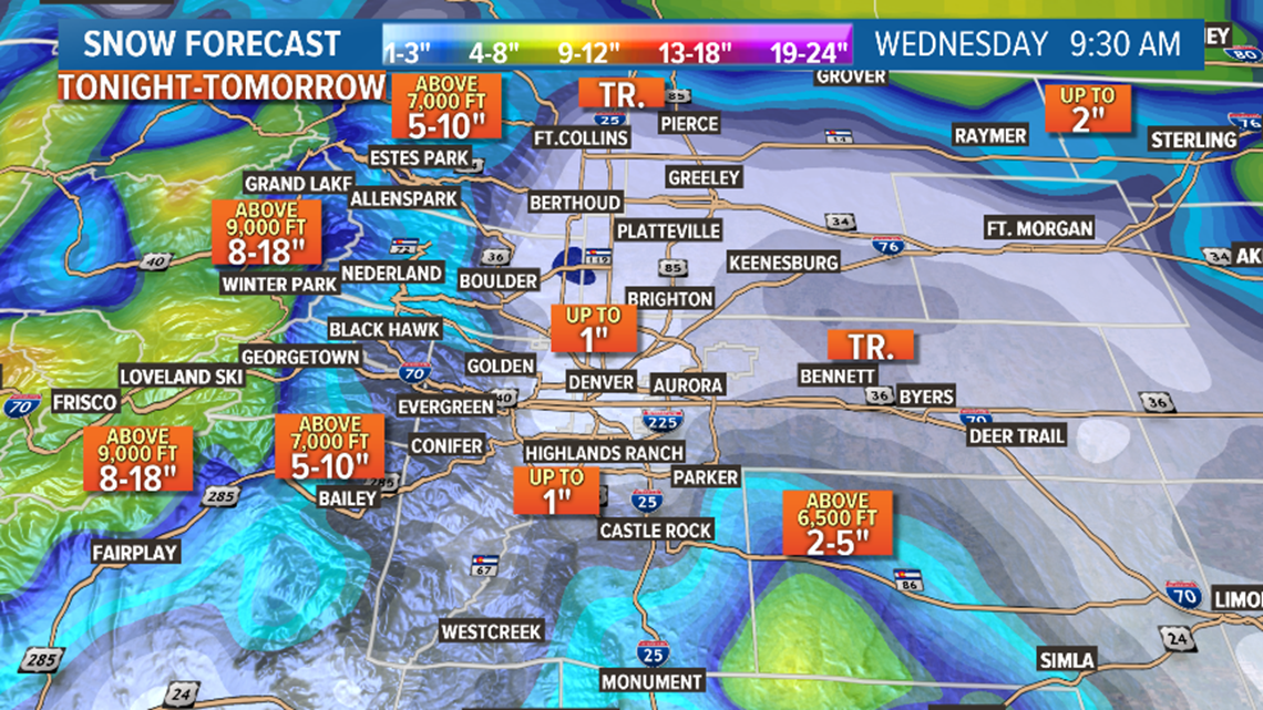 Colorado weather forecast: Snow in May isn't unusual, but Tuesday's ...