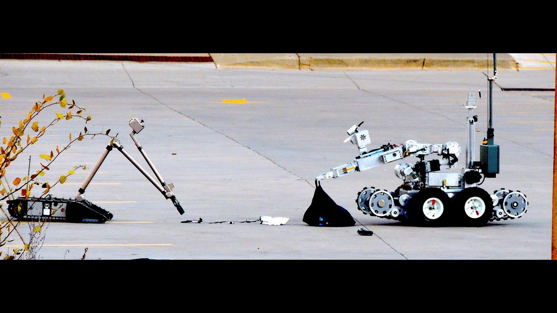 PHOTOS: Bomb squad detonates suspicious device | 9news.com