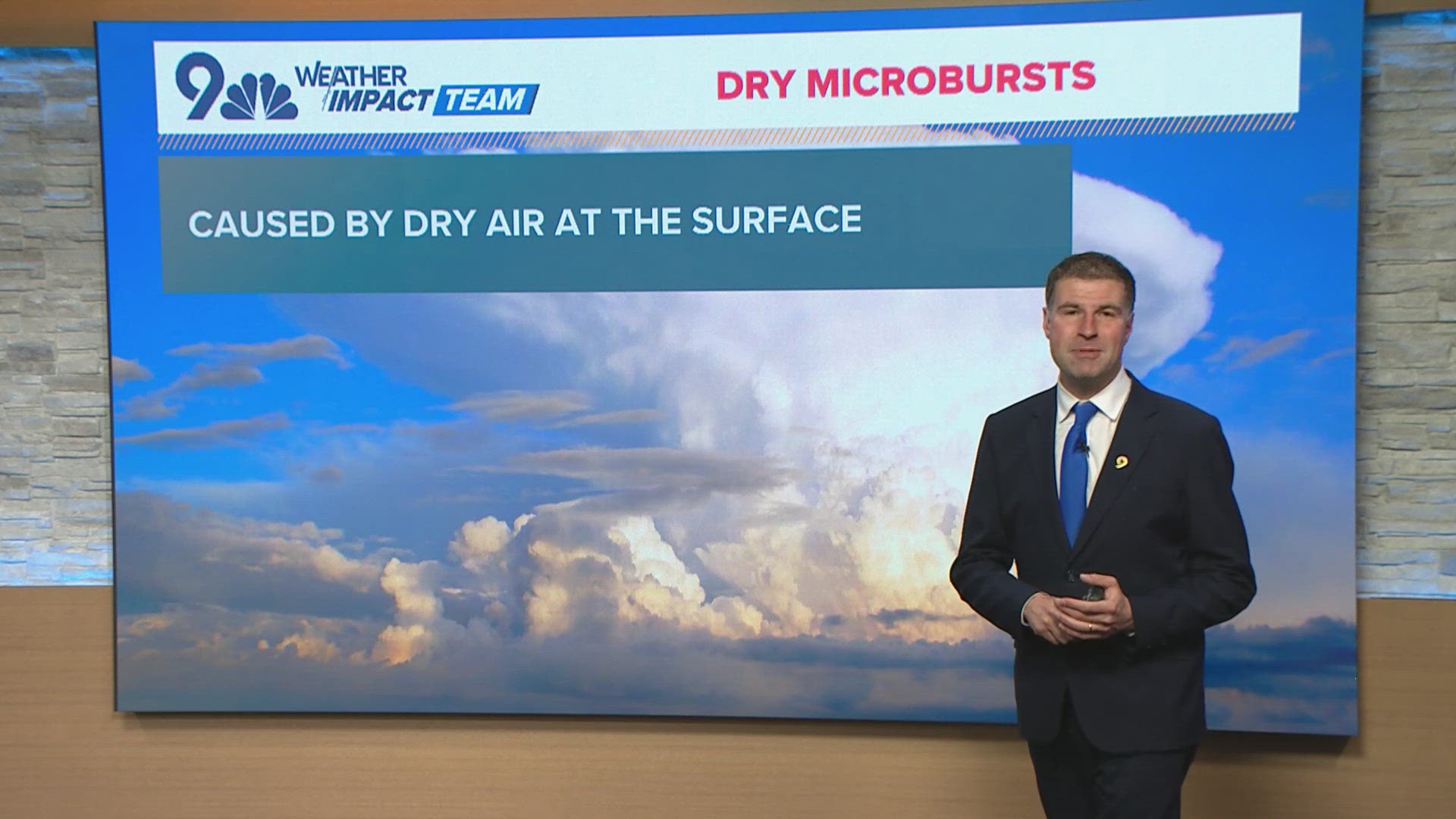 First day Colorado could see dry microbursts pop up | 9news.com