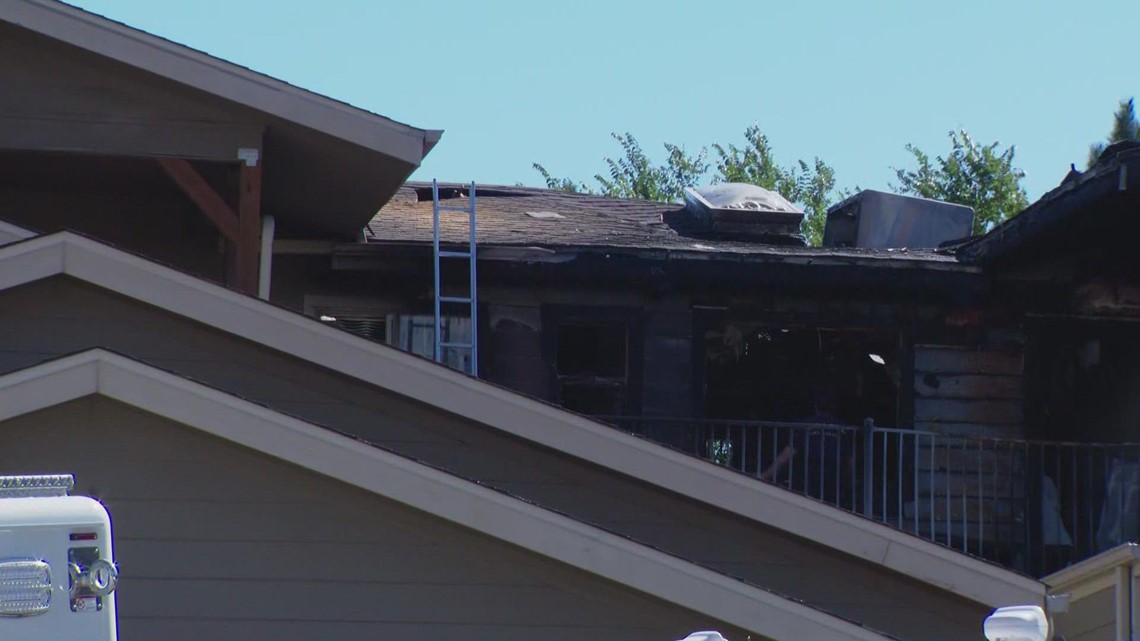 Felony menacing call turns into Golden townhome fire | 9news.com
