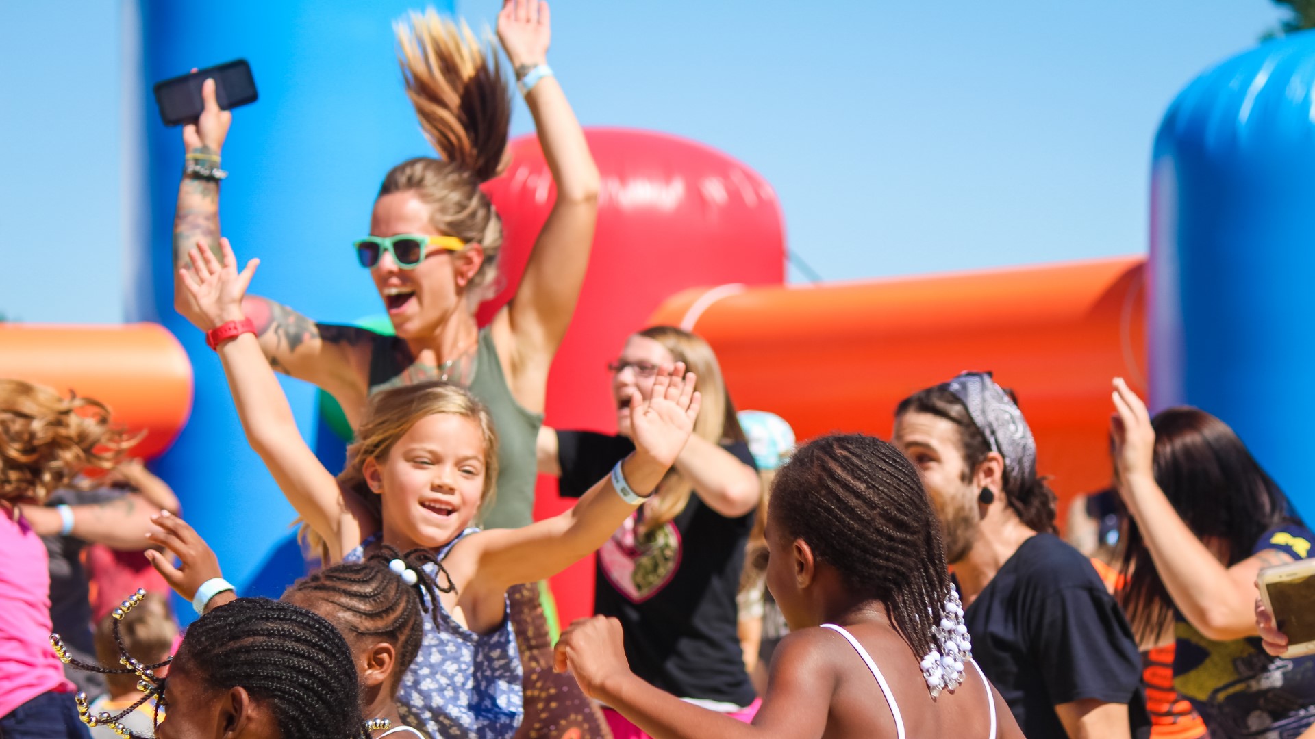 Big Bounce America brings world's largest bounce house to Denver ...