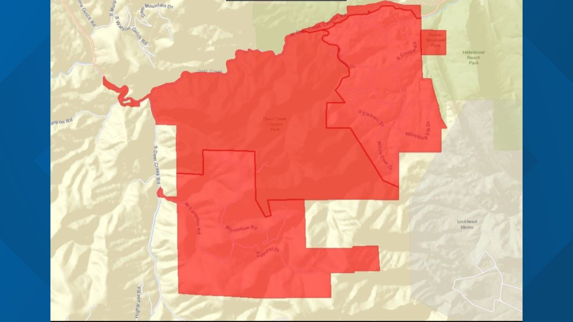 Deer Creek Canyon Park fire: More homes evacuated | 9news.com