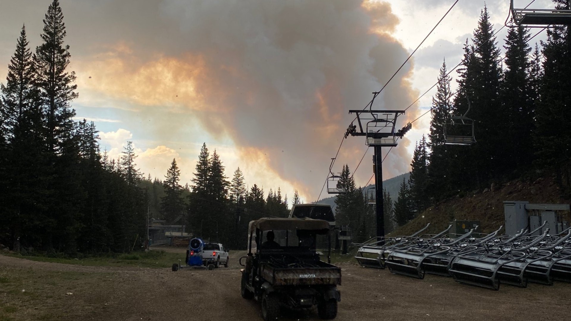 Snow guns fighting wildfires | 9news.com