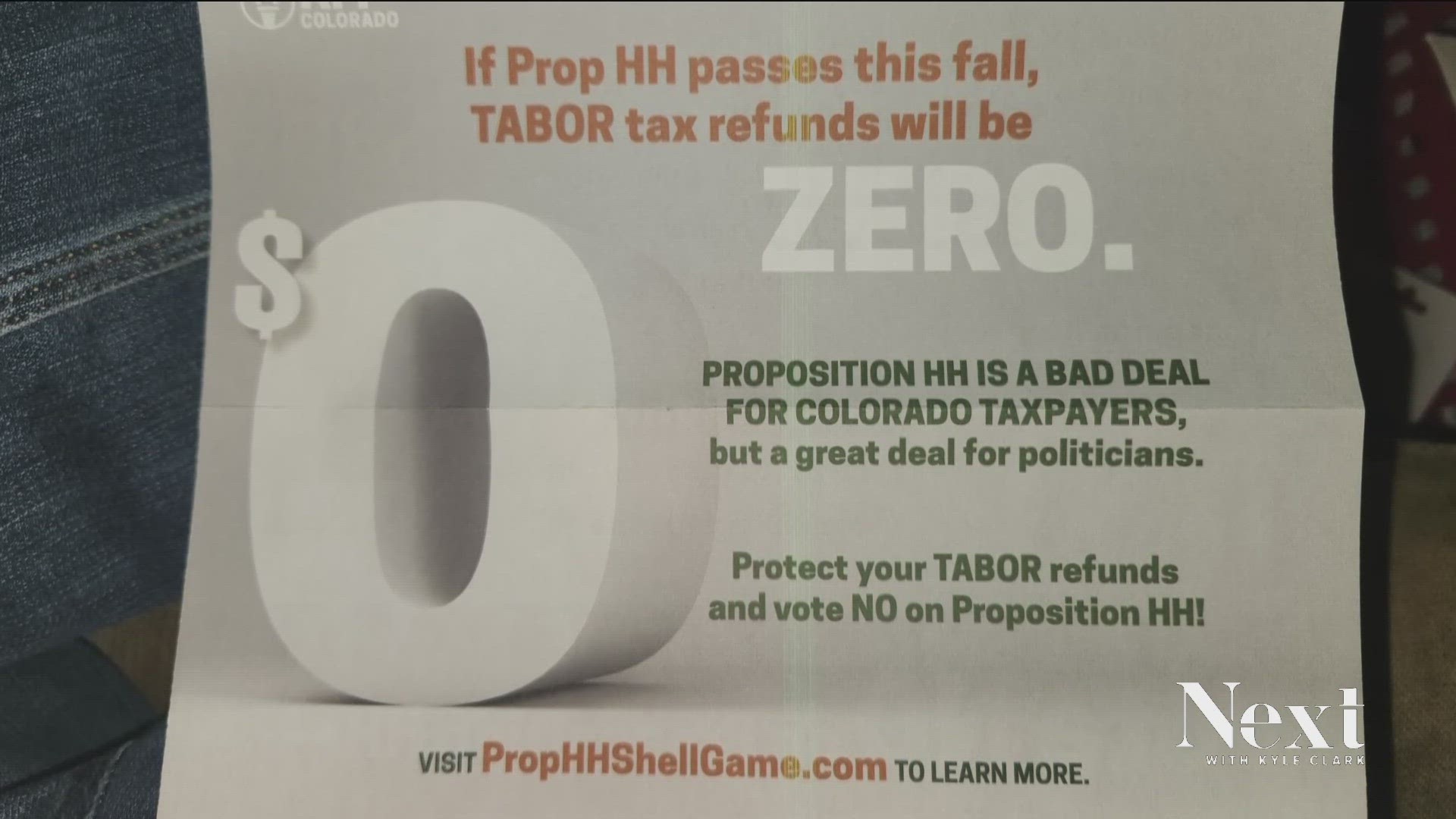 Tackling misleading messages in an anti-Prop HH mailer | 9news.com