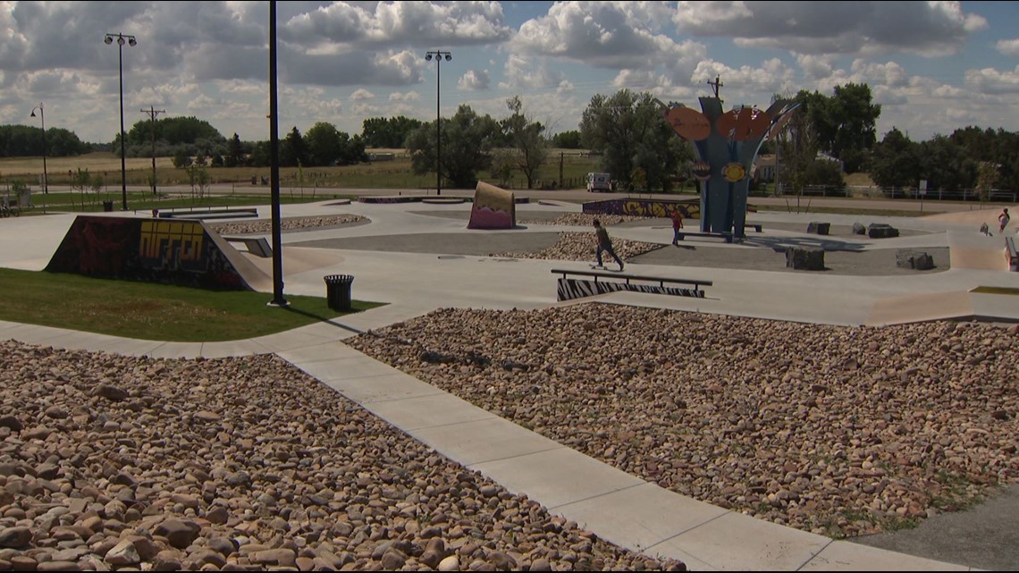 Metal and concrete become art at Frederick's new skate park | 9news.com