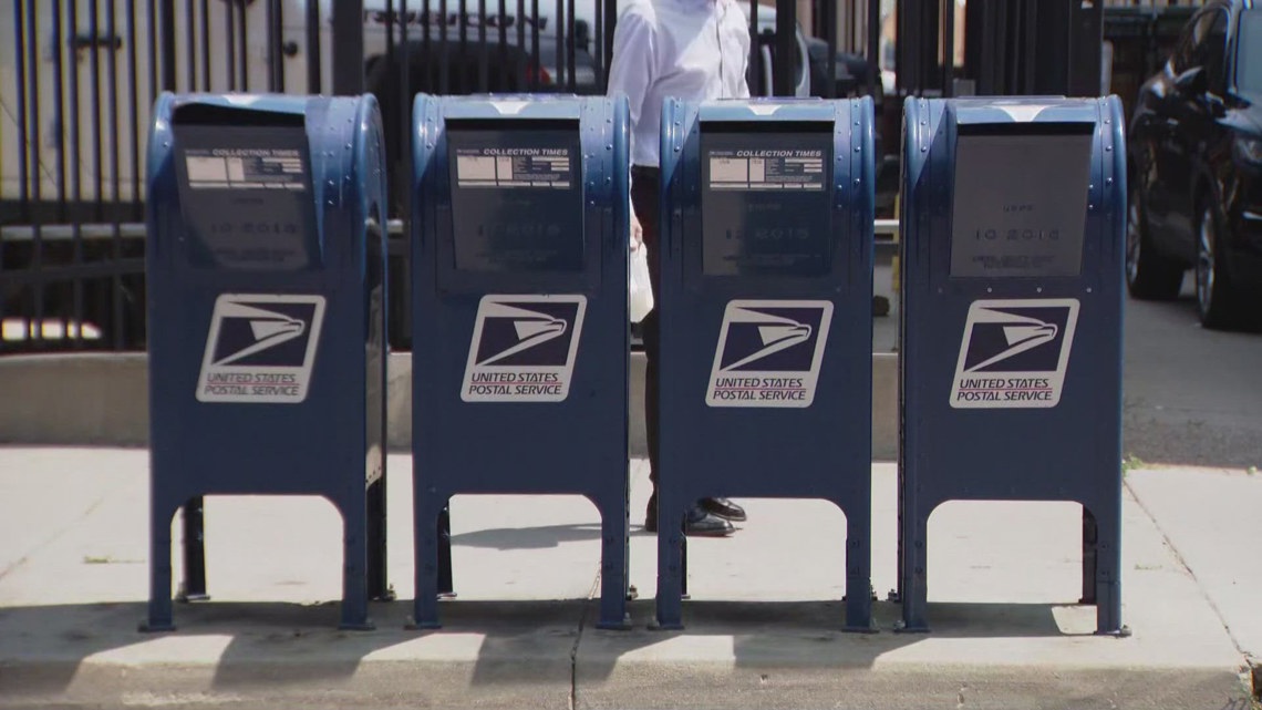 Thefts from USPS blue boxes top $300,000, suspect arrested | 9news.com