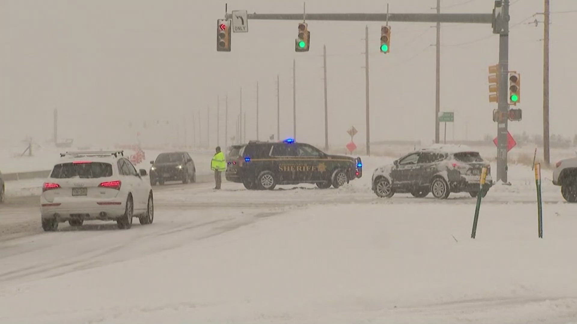 Slide-offs cause closure of Highway 93 | 9news.com