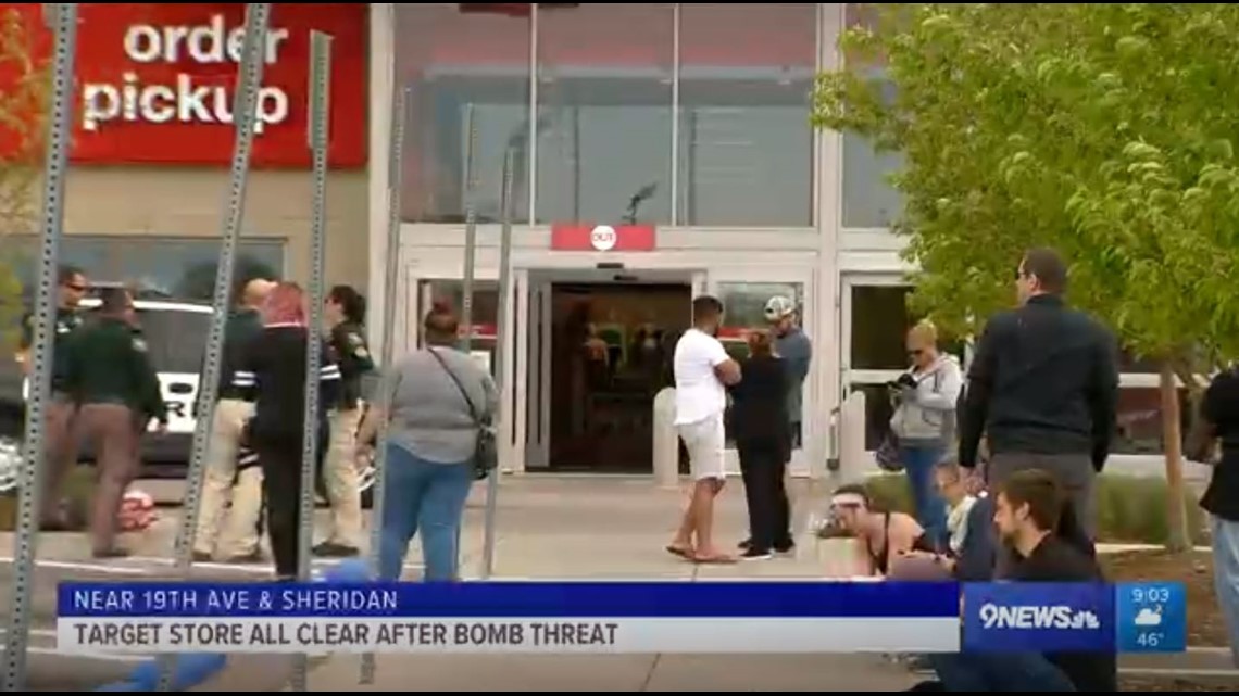 Edgewater Target evacuated due to bomb threat | 9news.com