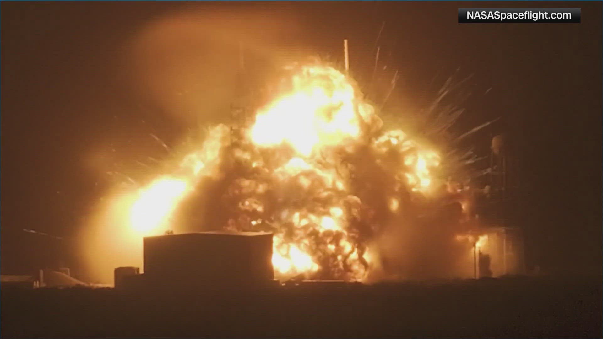 Blue Origin rocket explodes in massive fireball during test on launch ...