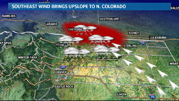 How wind and terrain impact Colorado's snow formation | 9news.com