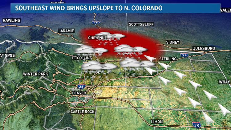 How wind and terrain impact Colorado's snow formation | 9news.com
