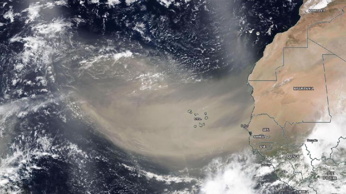 Saharan dust cloud approaching US | 9news.com