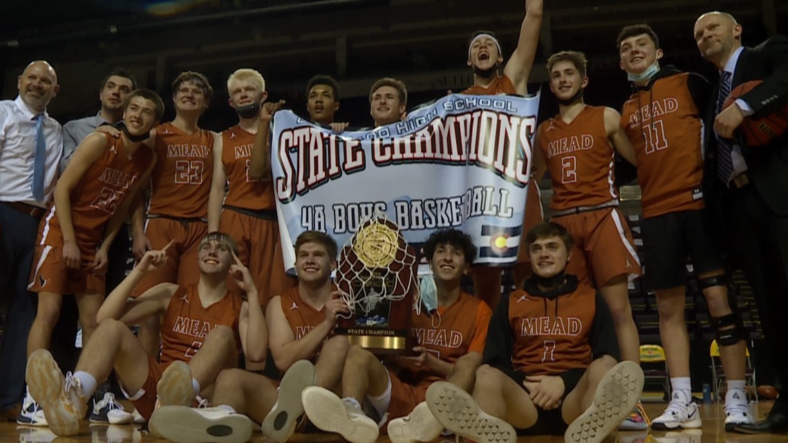 Mead boys basketball wins 4A state title game over Montrose | 9news.com