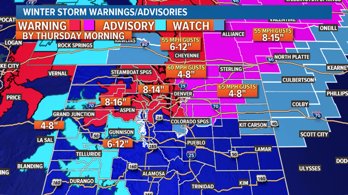 Bomb cyclone 2.0? What's similar and different about Colorado's next ...