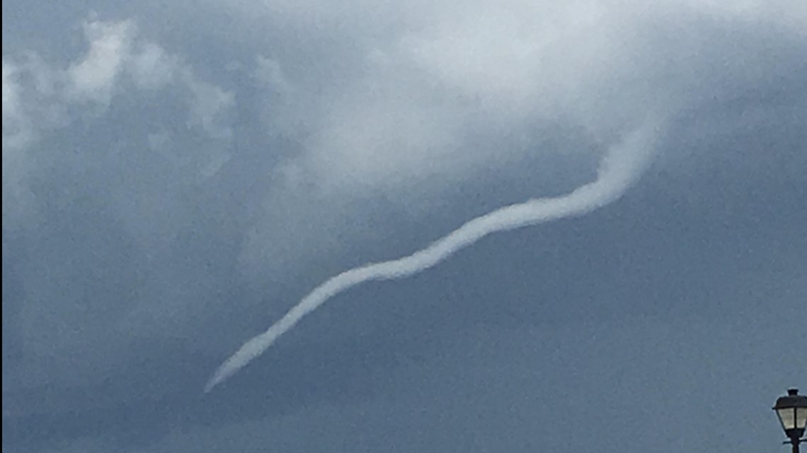 Multiple funnel clouds spotted along Colorado's Front Range on Monday ...