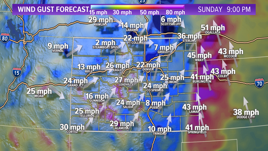 Denver, Colorado, Front Range weather forecast | 9news.com
