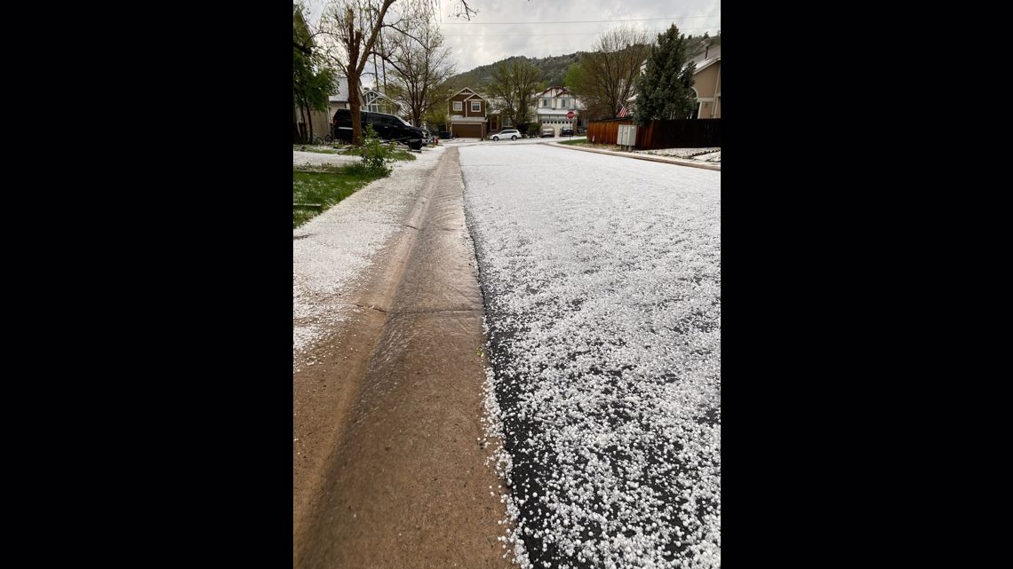Hail reports: How big the hail was in Denver, Colorado plains | 9news.com