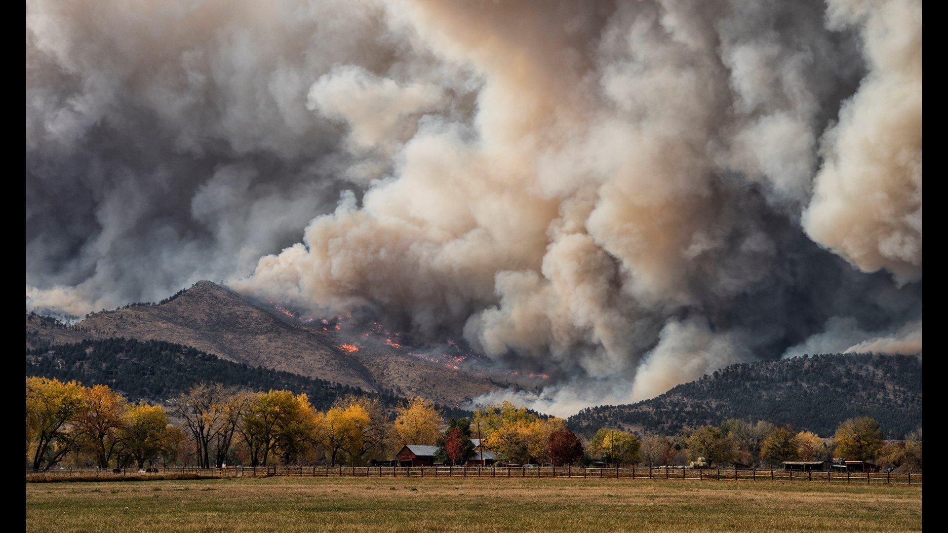 PHOTOS: Calwood Fire in Boulder County | 9news.com