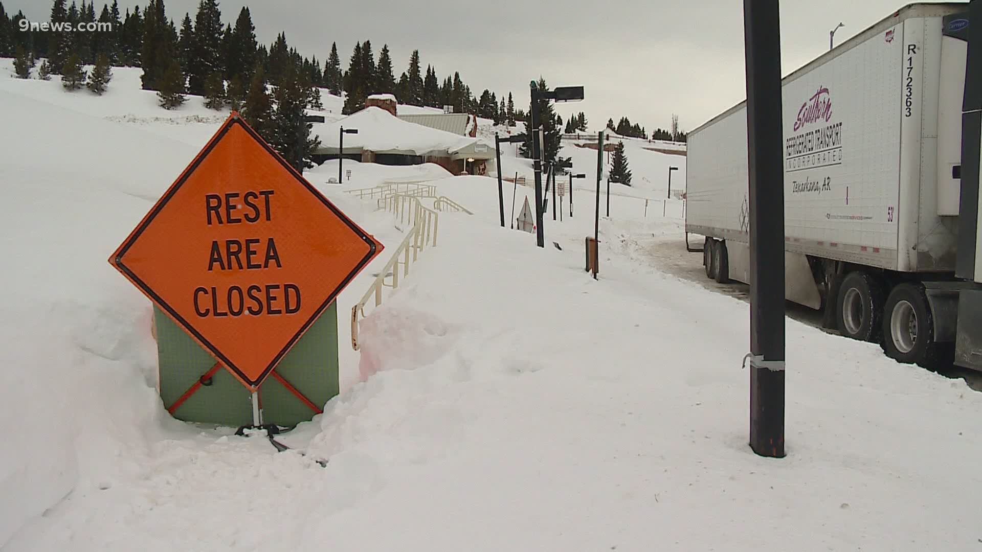 Vail Pass rest stop to get major upgrade | 9news.com