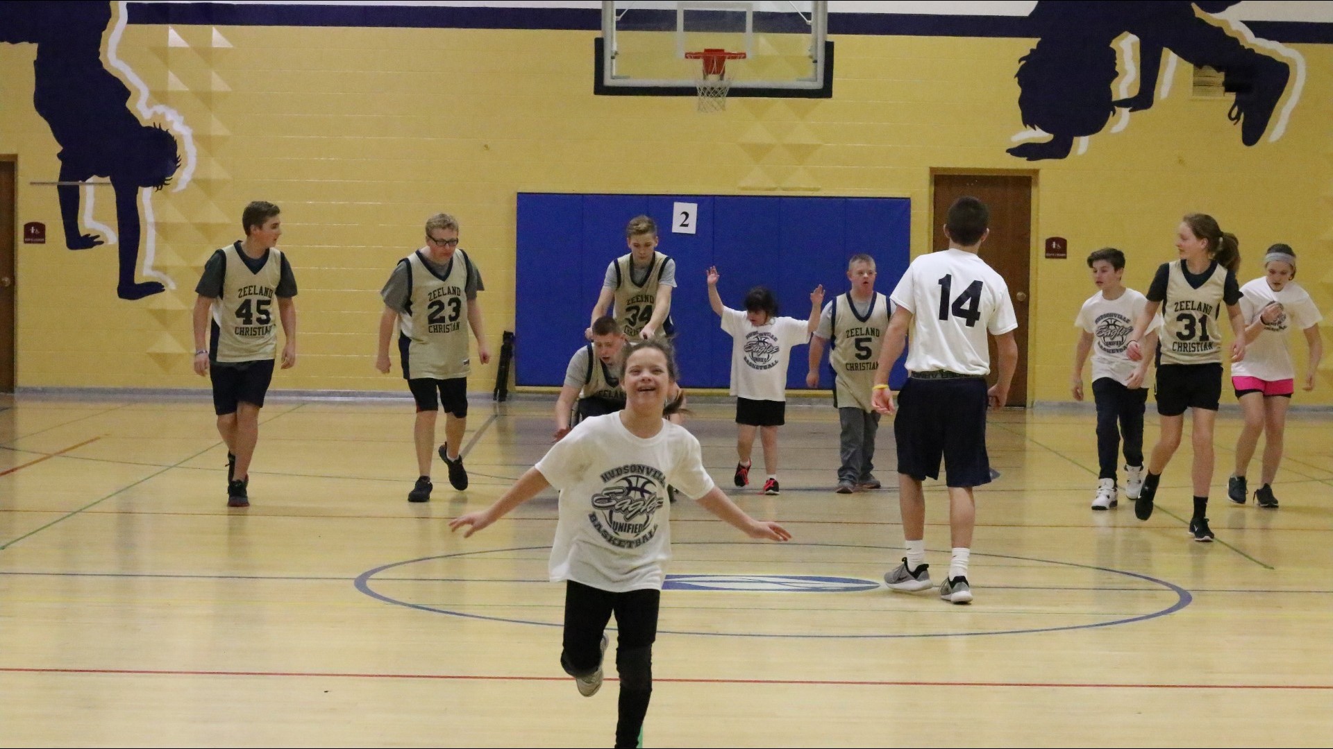 Two schools host 'unified' basketball games for special athletes ...
