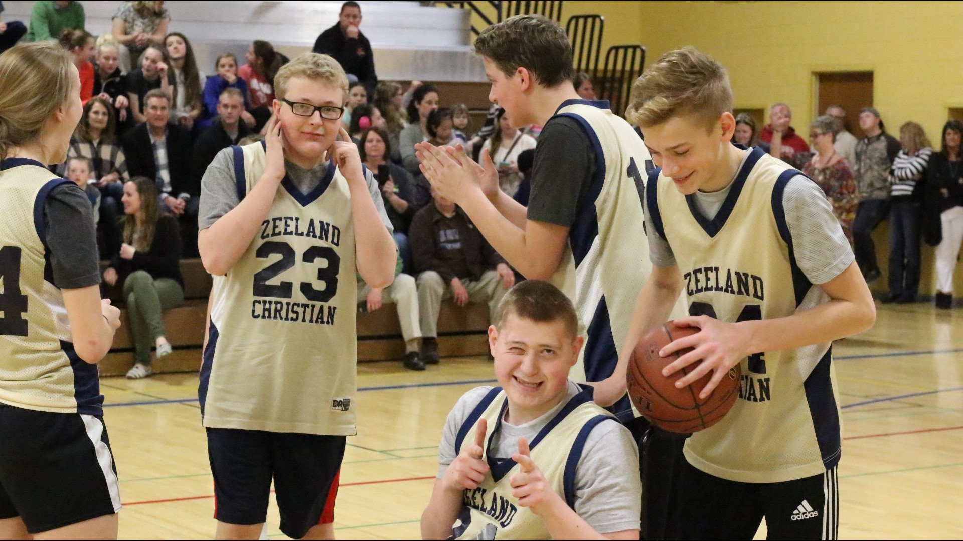 Two schools host 'unified' basketball games for special athletes ...