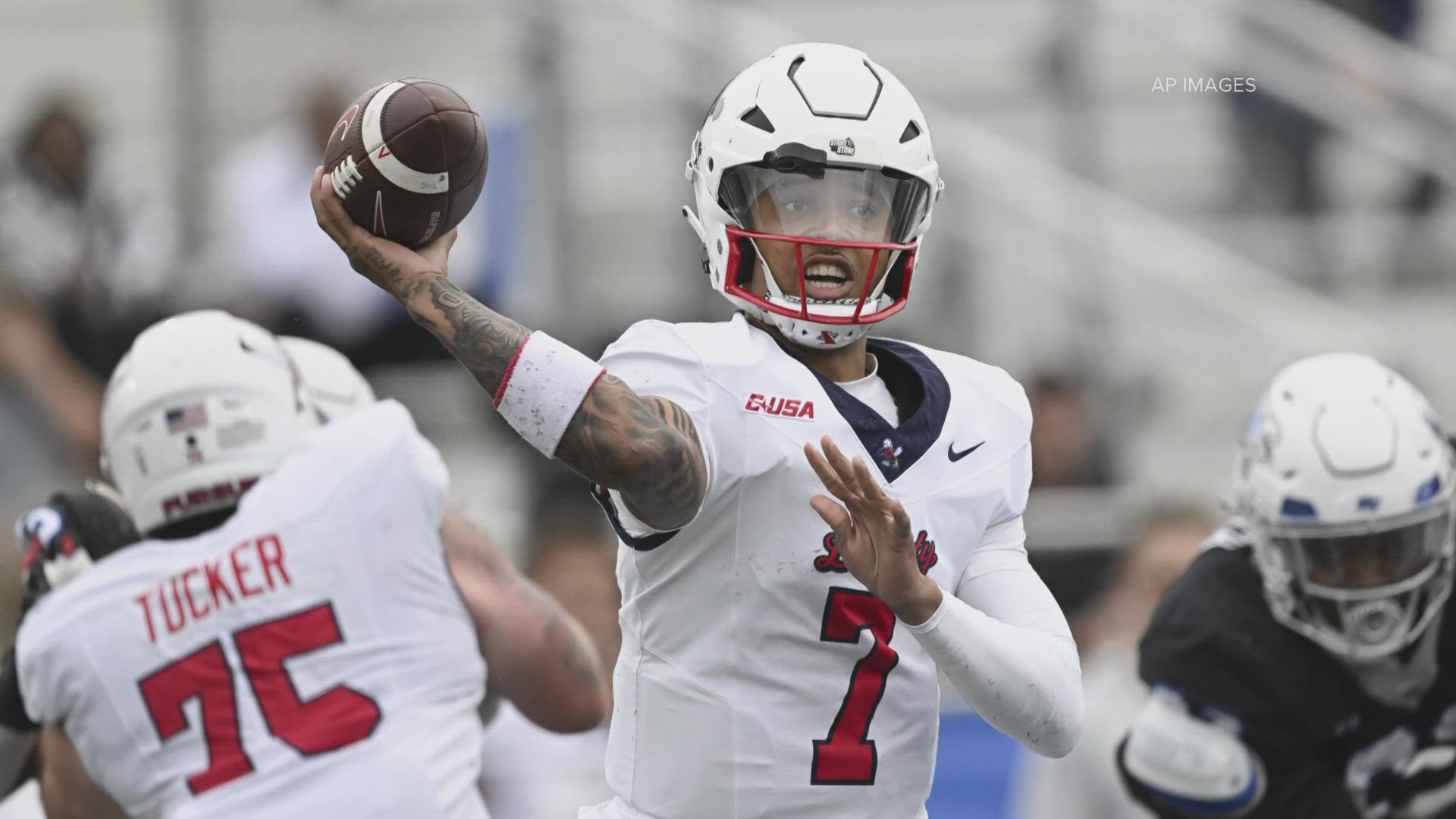 Liberty quarterback Kaidon Salter transfers to Colorado, joins Julian ...