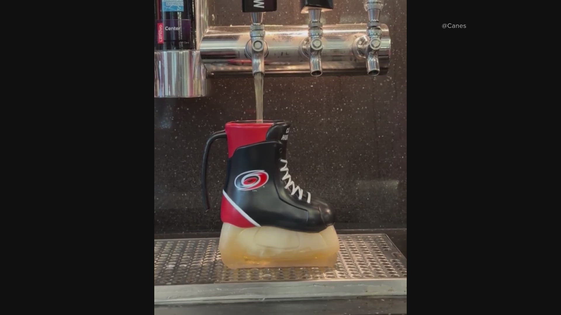 Carolina Hurricanes sold out of epic 'beer skate' mugs | 9news.com