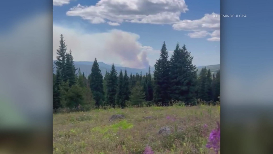Evacuation ordered for Elk Fire burning near Meeker | 9news.com