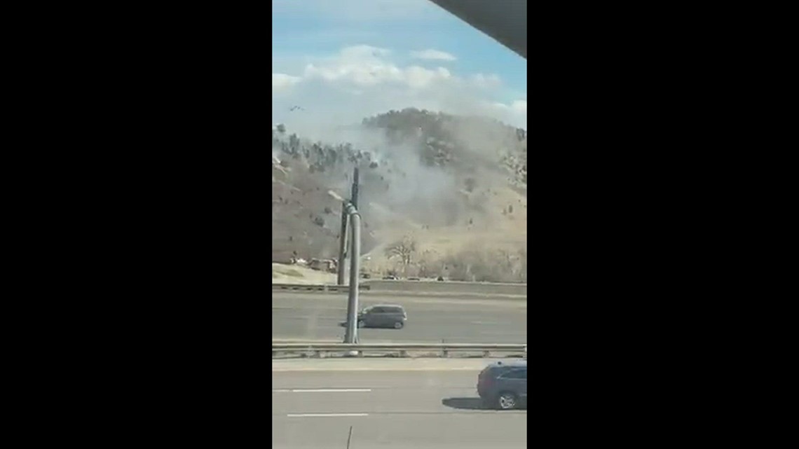 Fire flair up on dinosaur ridge hogback | 9news.com