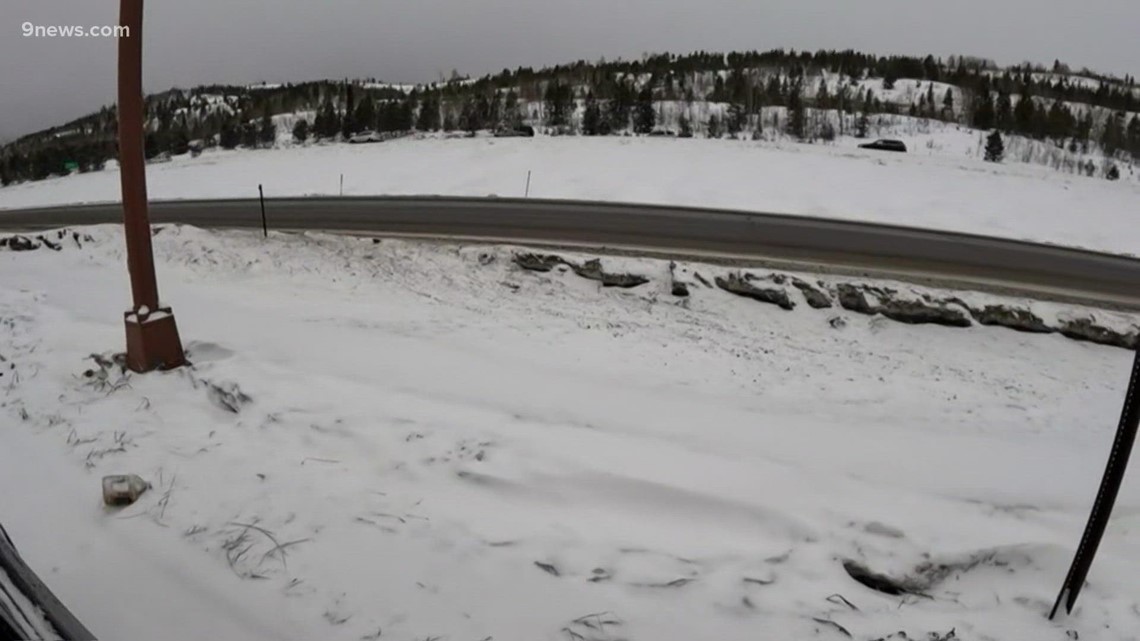 Slushy, snow-packed conditions in Colorado's mountains | 9news.com