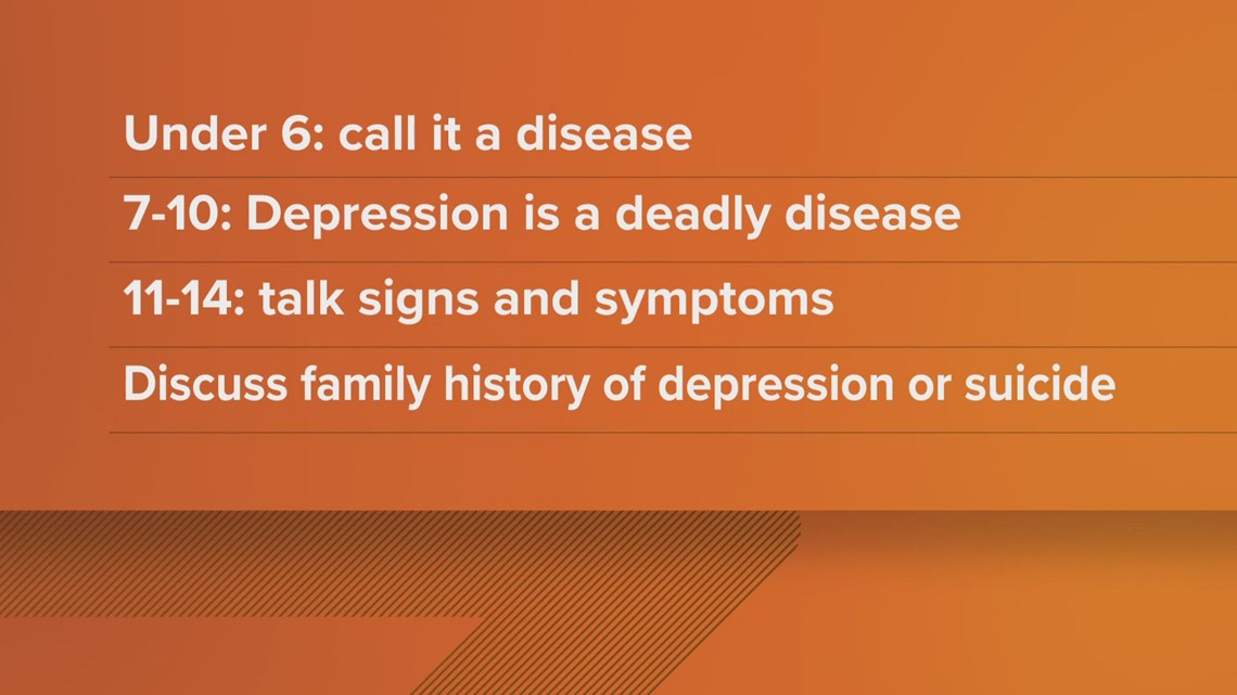 Parenting expert offers tips for talking to kids about depression and ...