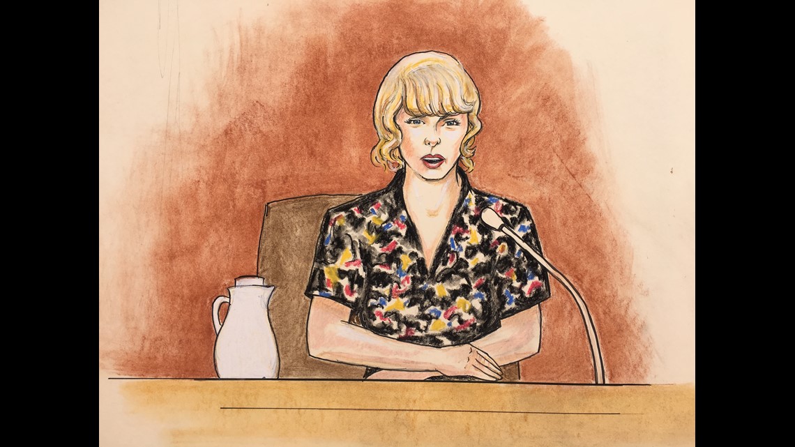 Taylor Swift on DJ allegations: 'It was a definite grab' | 9news.com