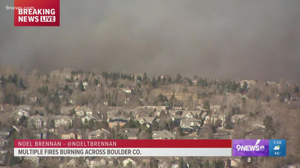 Strong wind gusts drive grass fires in Boulder County | 9news.com