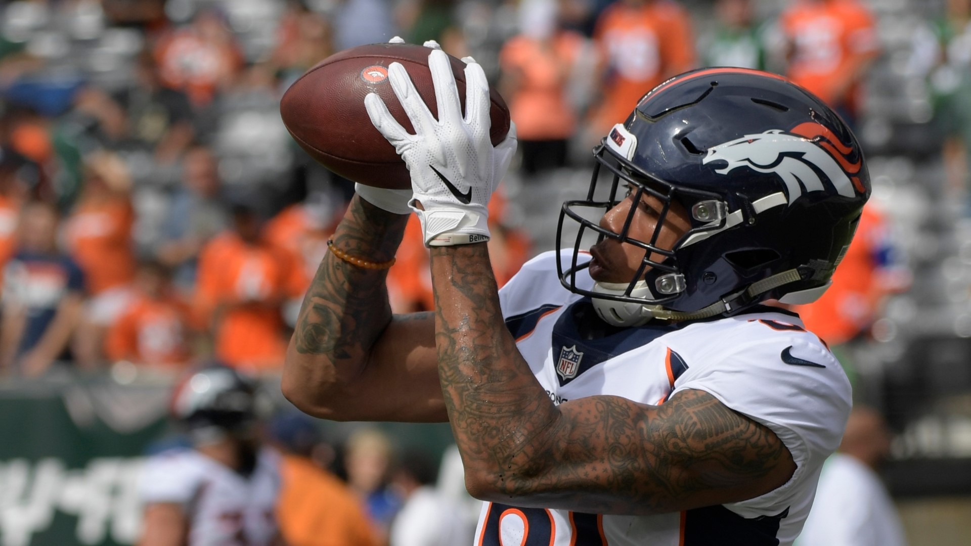 Tim Patrick proves to be reliable at WR for Denver Broncos | 9news.com