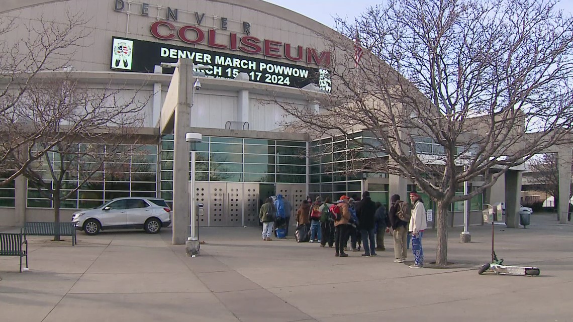 Denver Coliseum to operate as 24/7 warming shelter for a week | 9news.com