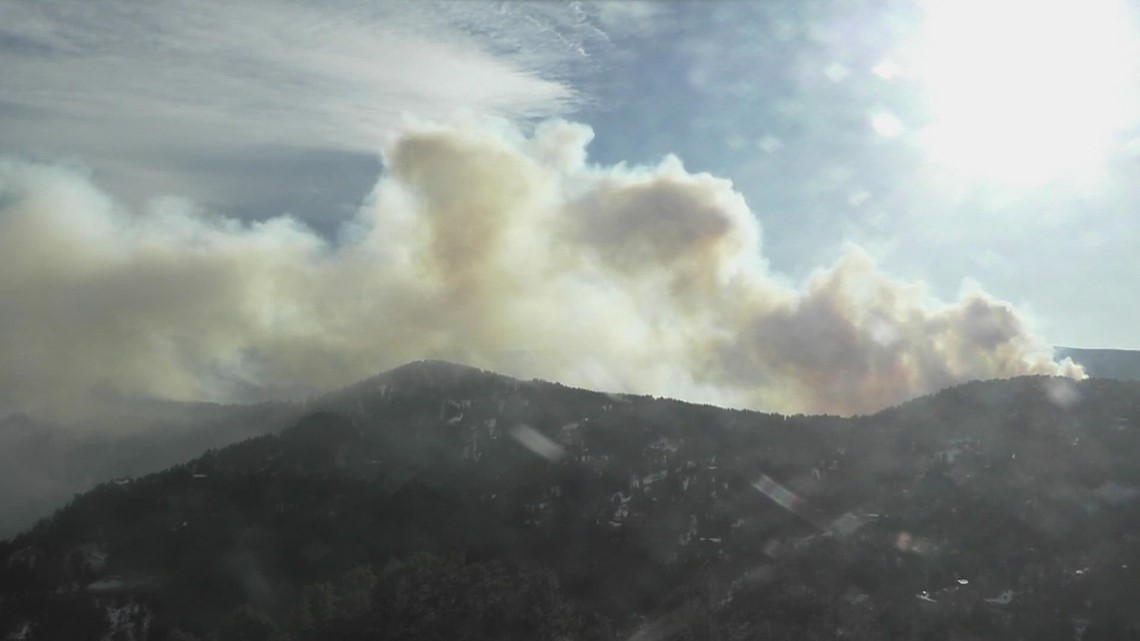 Wildfire in Boulder County forces evacuations | 9news.com