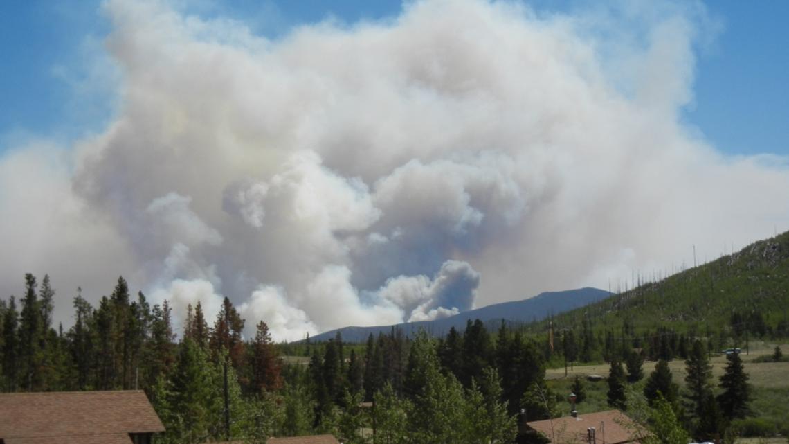 Firefighters work to save CSU's Mountain Campus from wildfire | 9news.com
