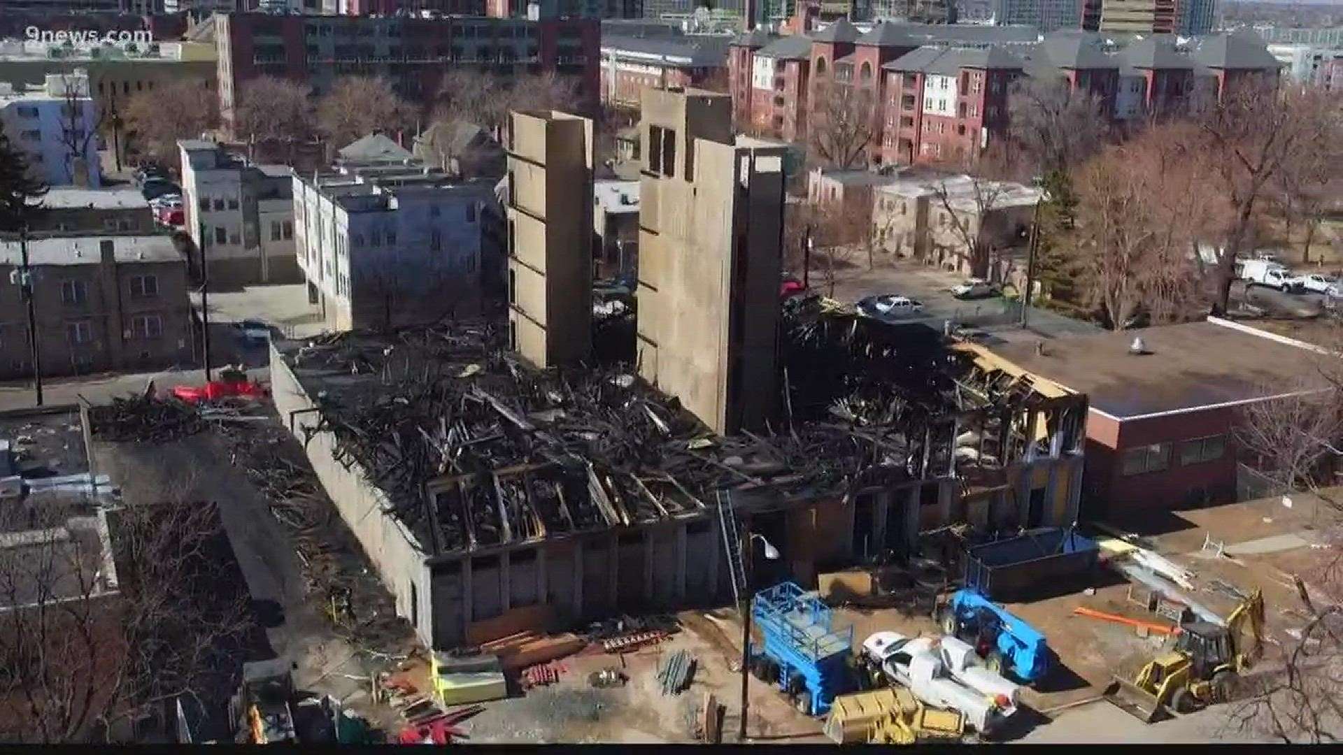 Second body found in debris of massive Denver construction fire | 9news.com
