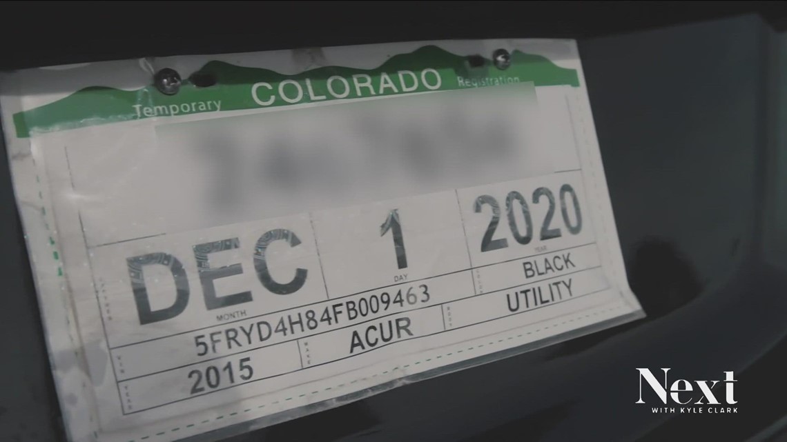 Aurora Police looking for vehicle registration violators | 9news.com