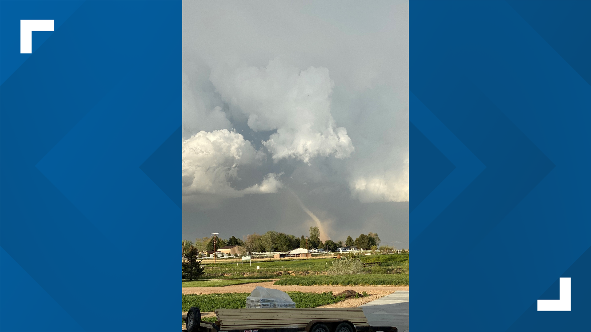 Landspout tornado spotted near Greeley, Weld County | 9news.com