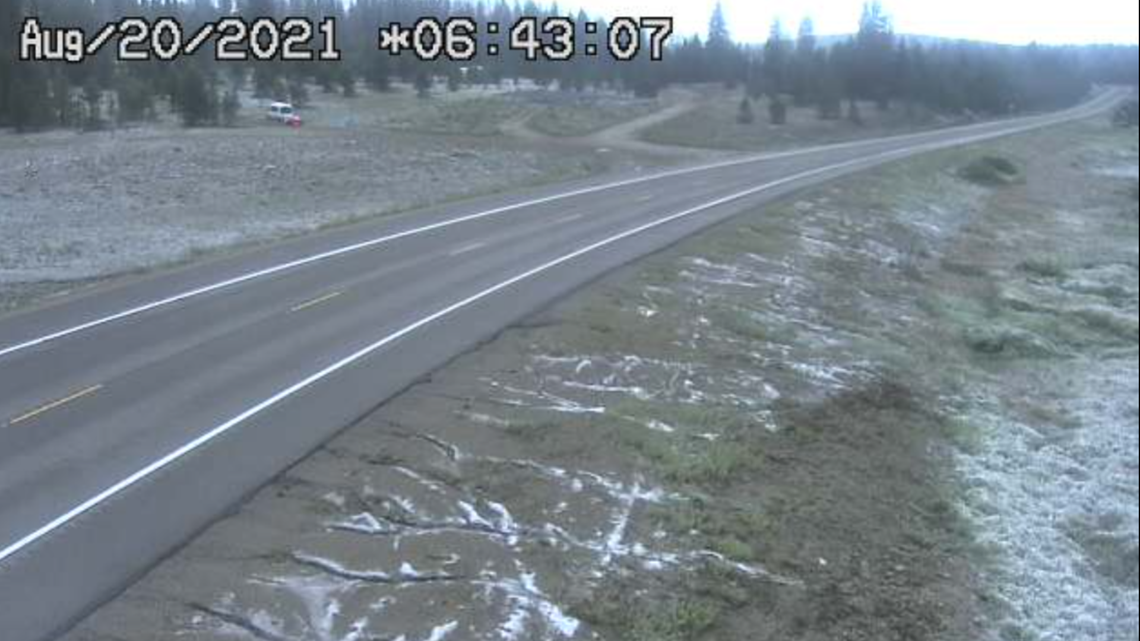Colorado gets first snow of the '21 season and it's still summer ...