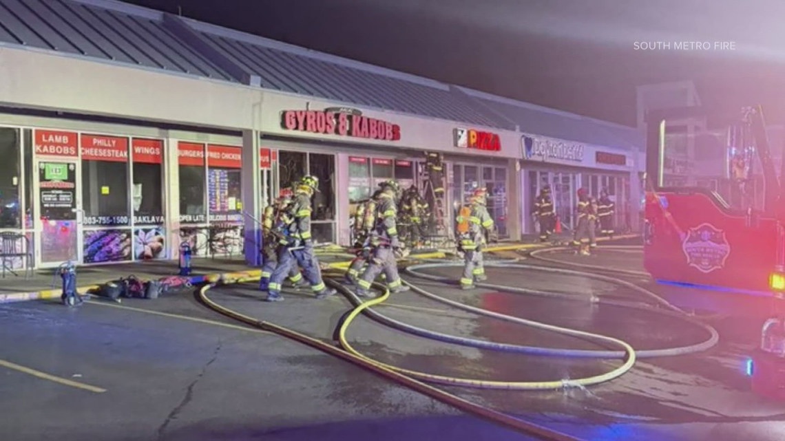 Strip mall fire leaves stores without power | 9news.com