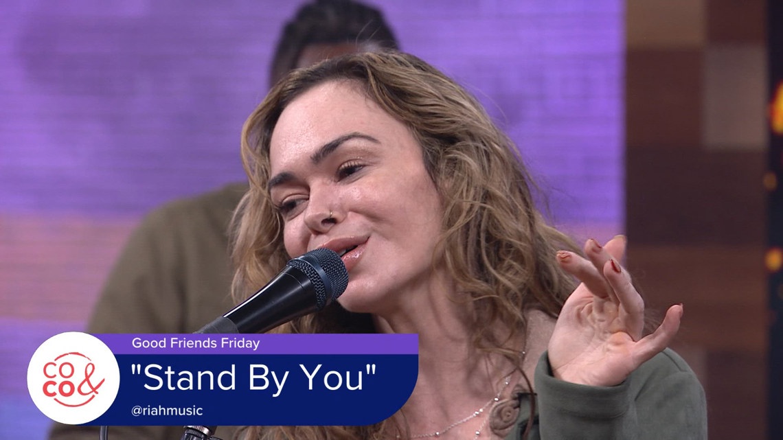 Riah Takes the Stage on Good Friends Friday to Perform 'Stand By You ...