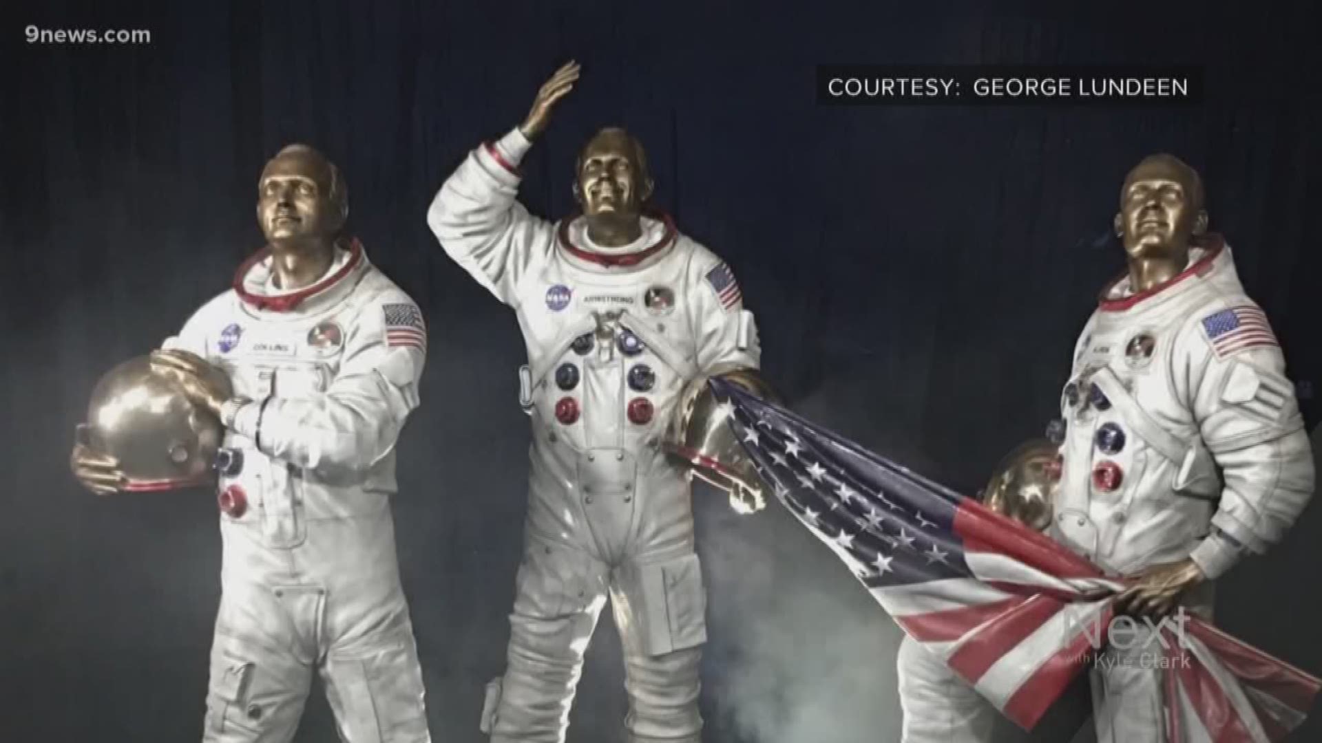 Apollo 11 sculpture dedicated at Kennedy Space Center | 9news.com